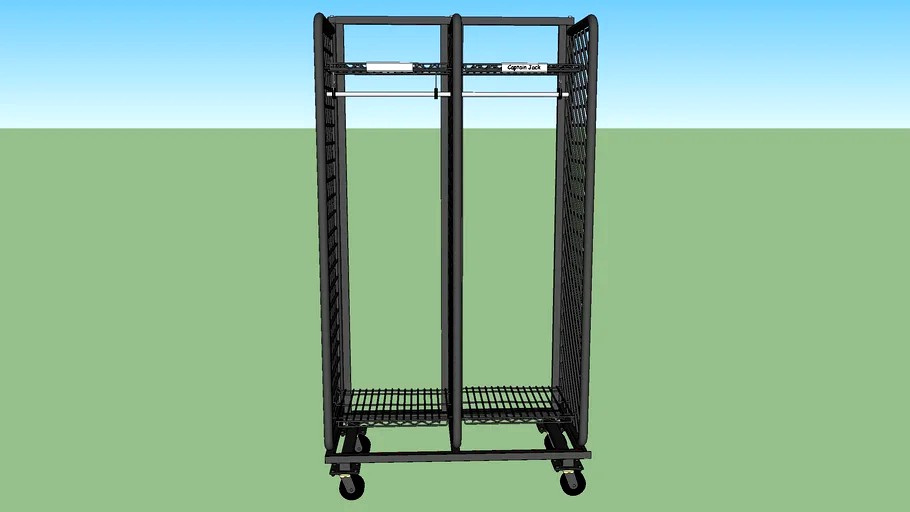 Mobile Ready Rack 3d model