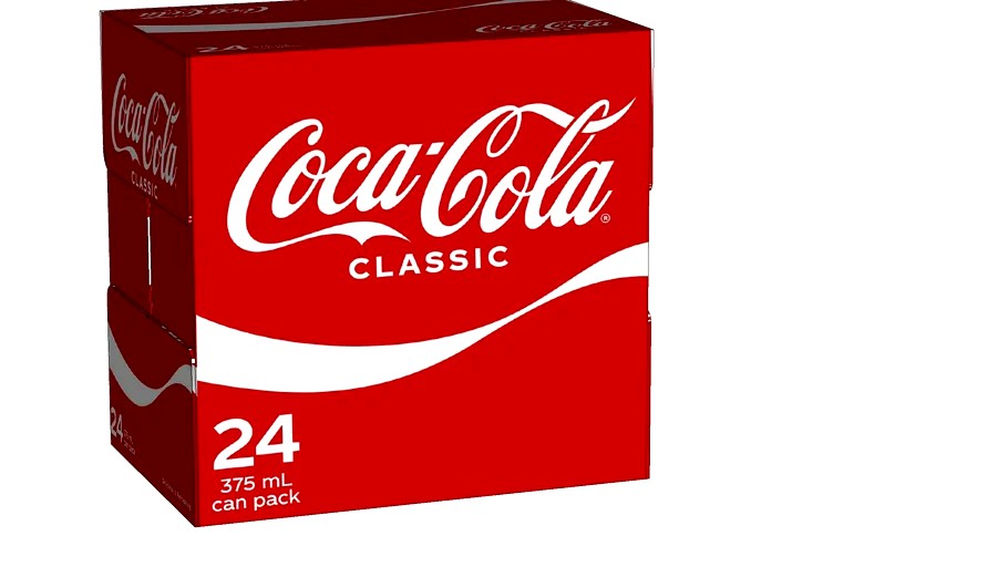 Coke Box 3d model