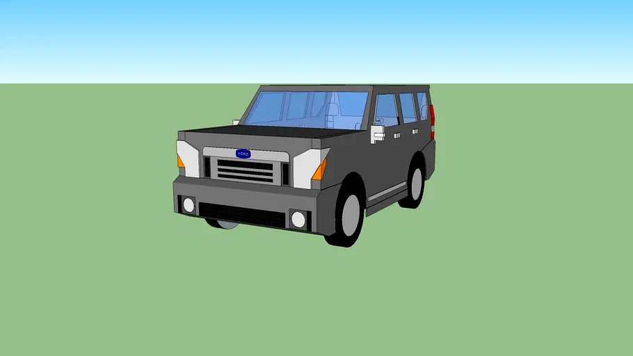FORD EXPLORER 22 3d model