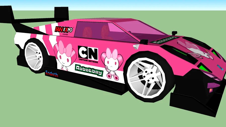 RobotBoy Robotgirl Car 3d model