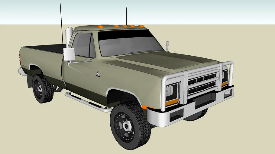 1st gen cummins 3d model