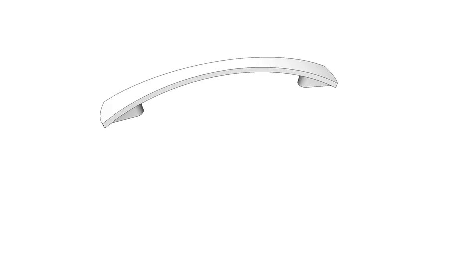 Curved Handle 3d model