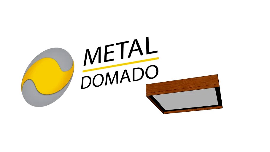 Plafon Metaldomado Sequoia 3d model