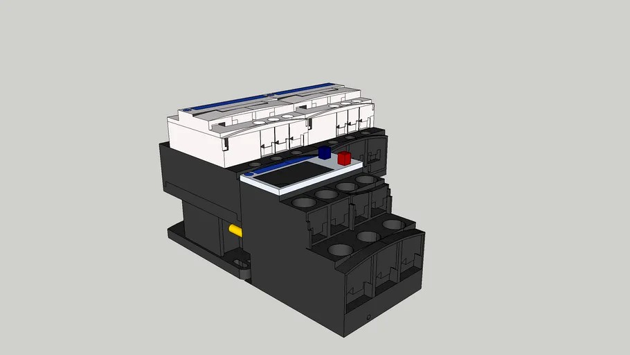 AC contactor 3d model