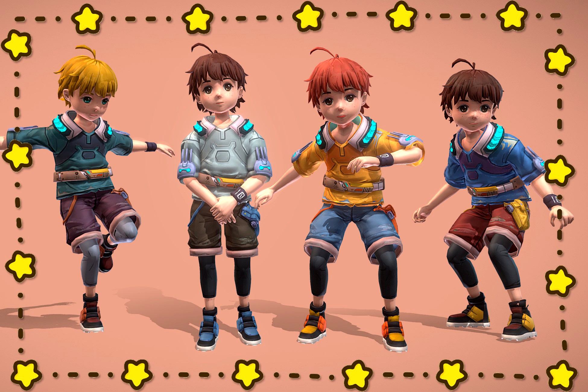 Citizen Kid 1 3d model