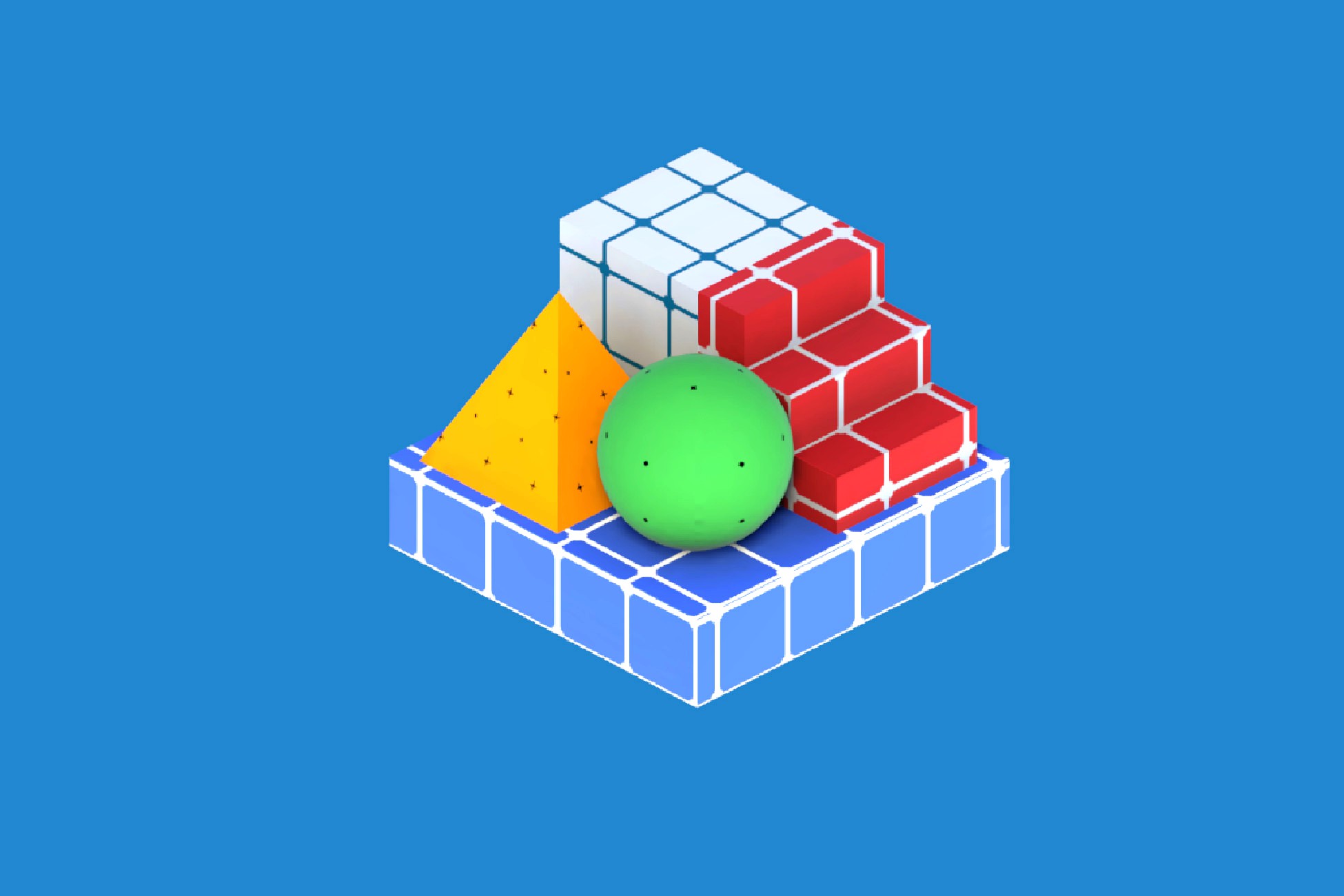 Level Designer - Grid Tile Texturing Tools 3d model