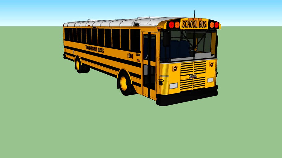 2000 Thomas Saf-T-Liner MVP-EF 3d model