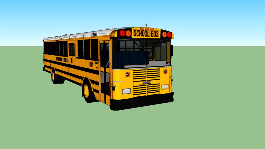 2000 Thomas Saf-T-Liner MVP-EF (ADA compliant 3d model