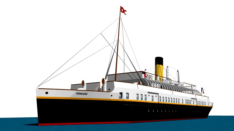 SS NOMADIC 3d model