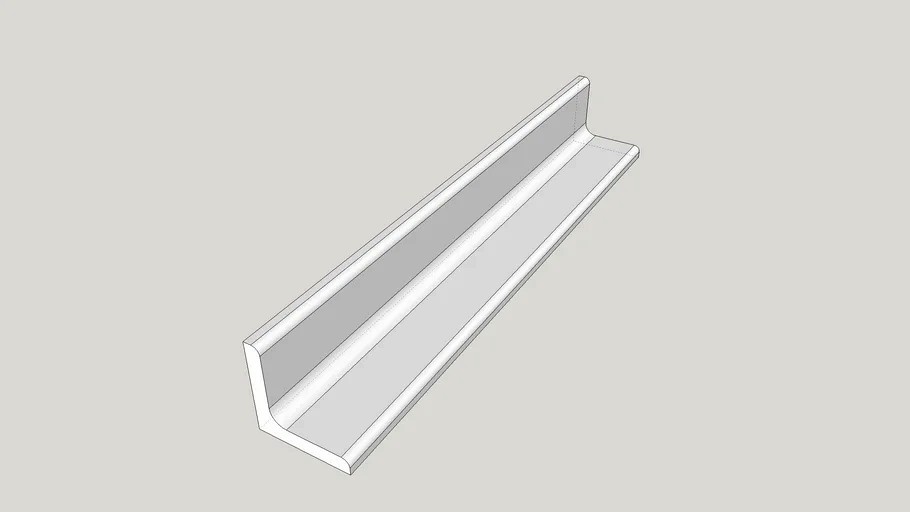 Angle profile 30x30x5 3d model