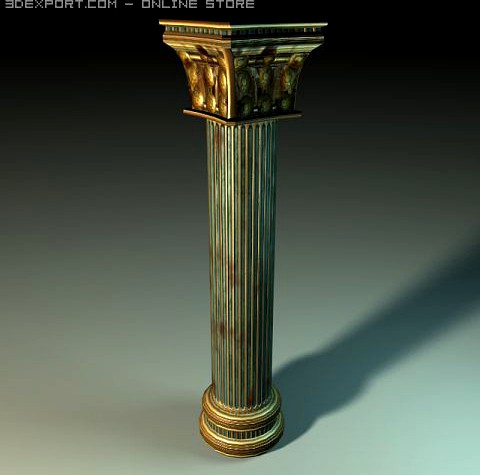 Pillar 3D Model