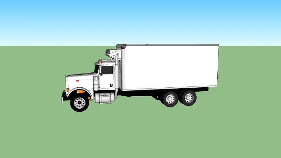 Reefer truck 3d model