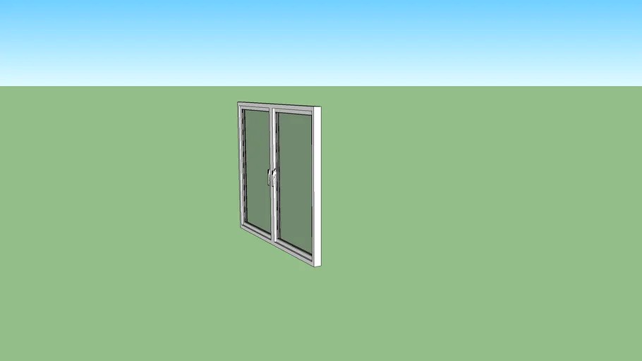 UPVC Window 3d model