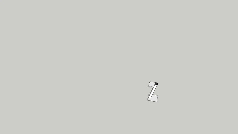 tube a sable hexacoffre 3d model