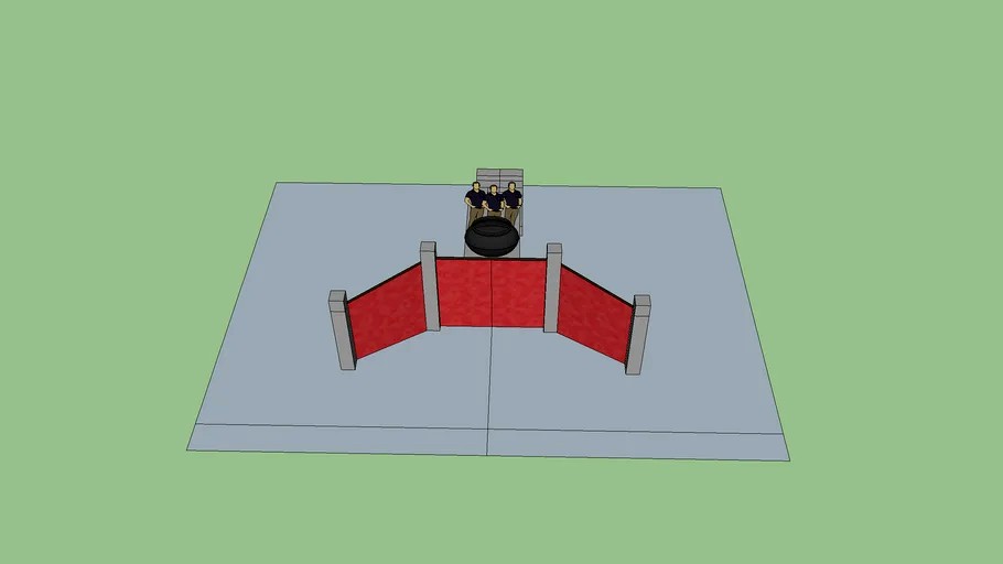 UIL Macbeth set 3d model