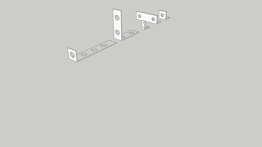 Mitek Brackets 3d model