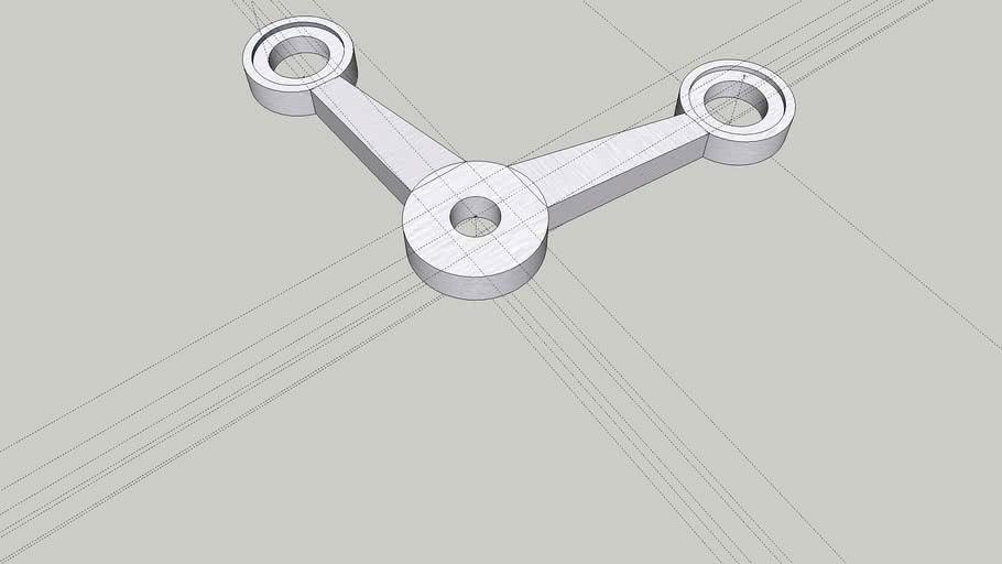 Spider Glass SF 8212 3d model