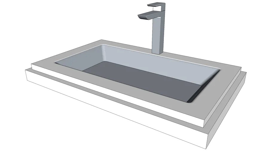 Lavatory (wastafel) 3d model