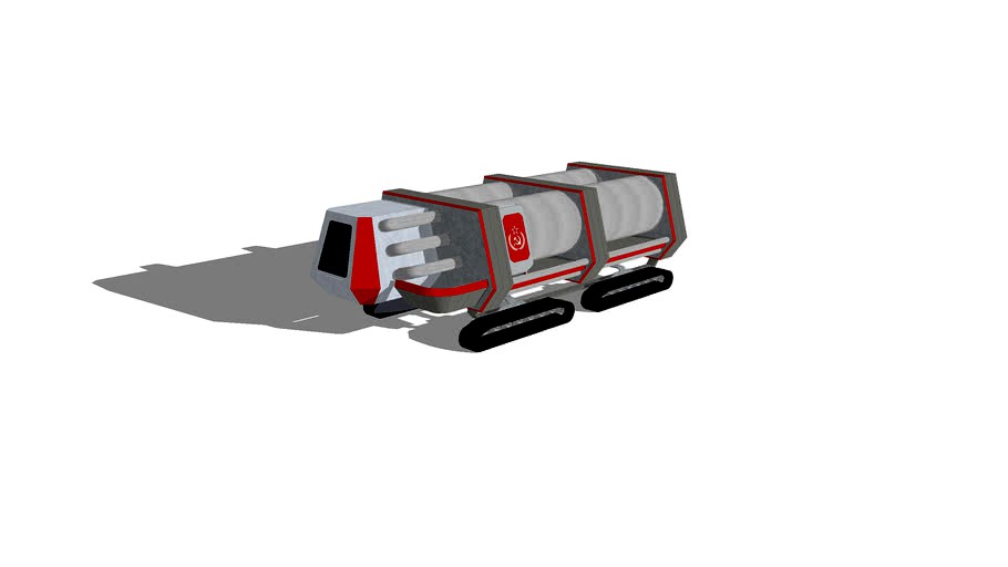 Red Alert 2 Soviet MCV 3d model