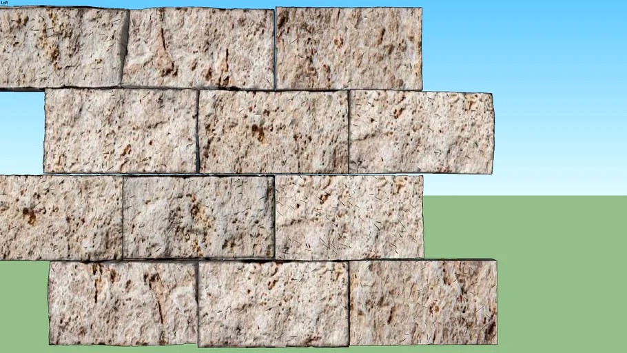 Tijolinhos 01 3d model