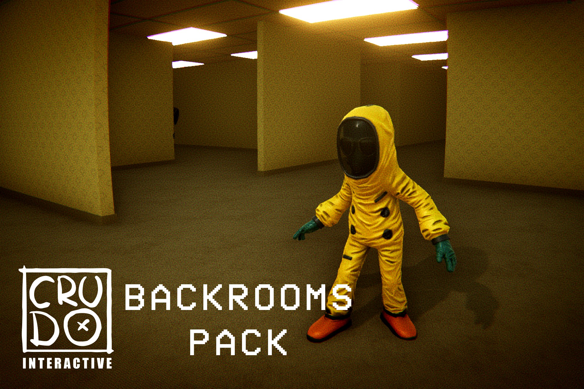 BackRooms Pack 3d model