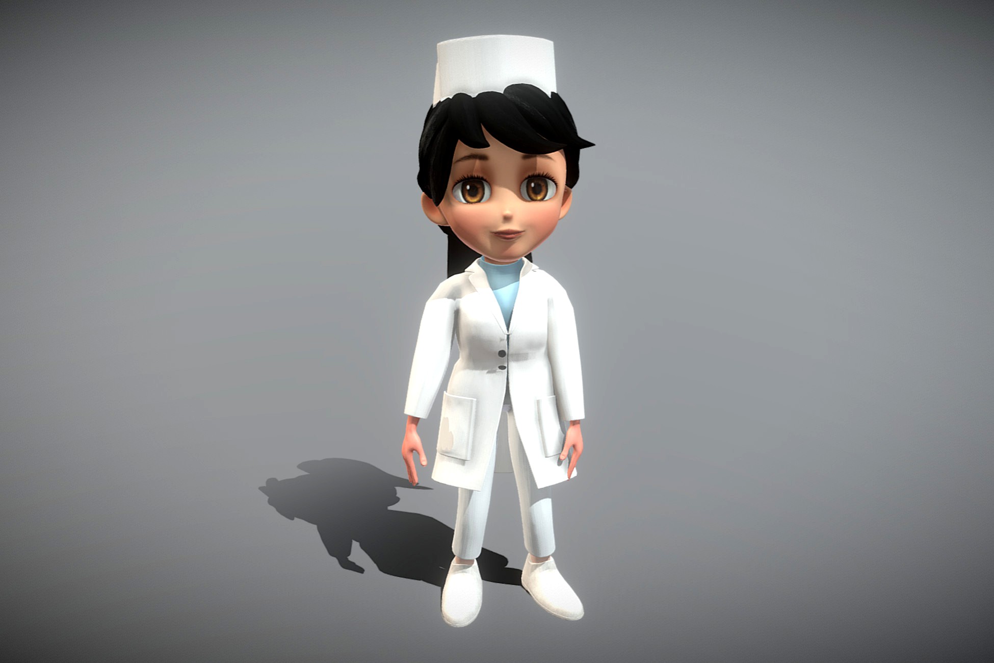 Nurse Model 3d