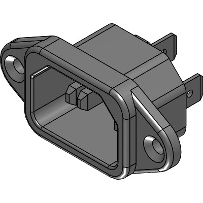 AC Receptacles 3d model