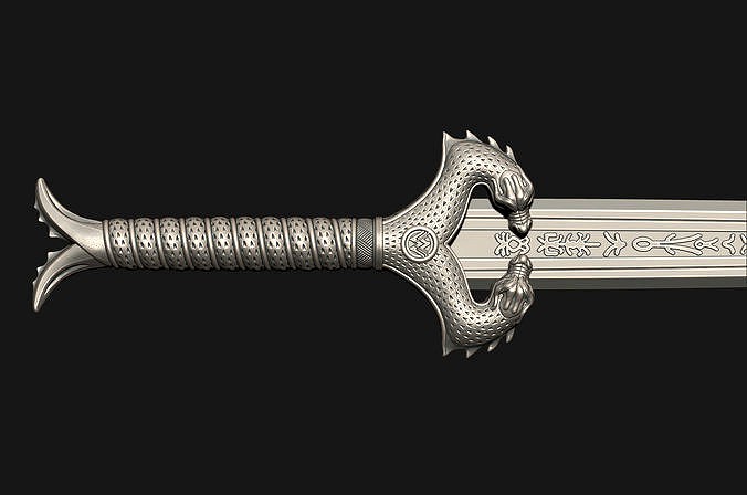 Wonder Woman God Killer Sword 3d model