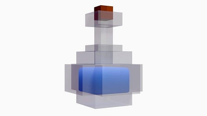 Minecraft Potion 3d model