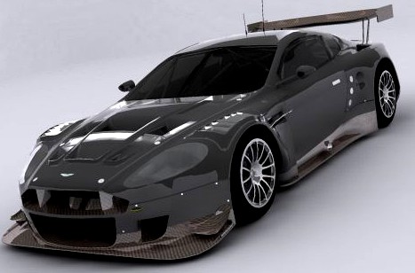 Download free Aston Martin DBR9 3D Model