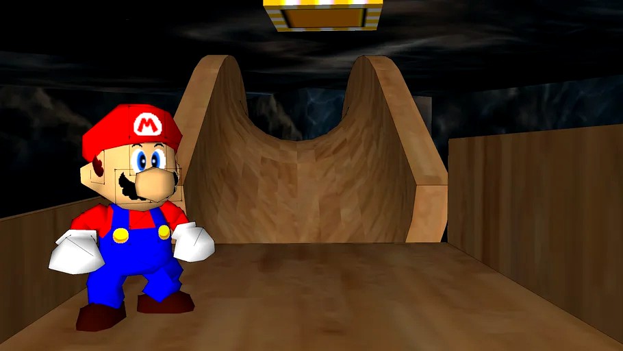 super mario 64 3d model