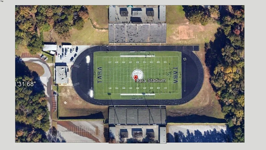 Tara Stadium 3d model