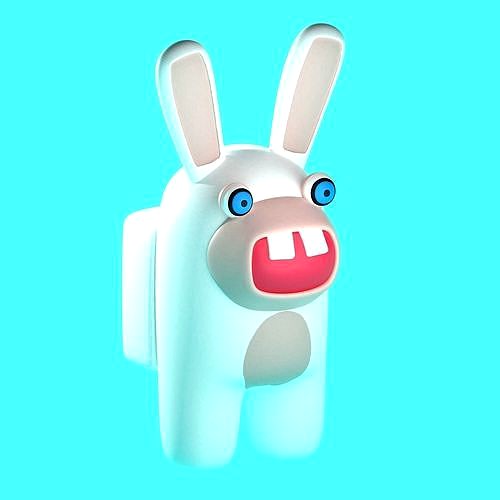 Rabbids Among Us Figure | 3D model