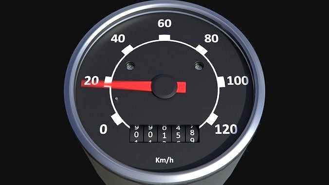 speedometer 3d model