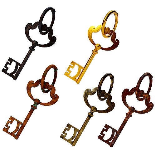Antique old key 3d model