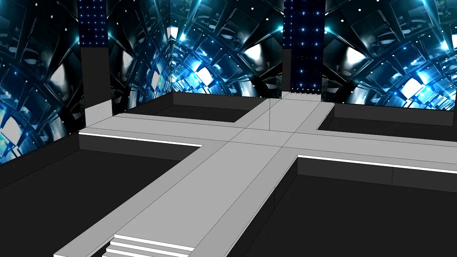 MISS UNIVERSE STAGE 3d model