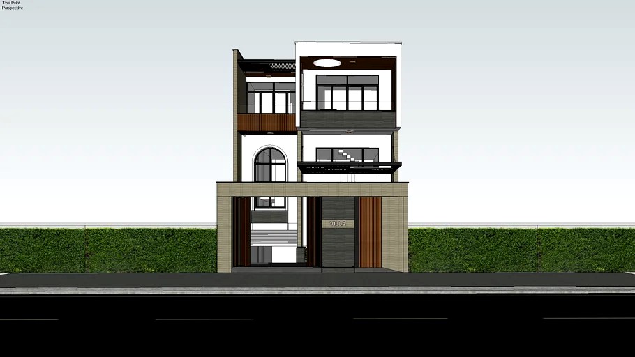mau nha 3d model