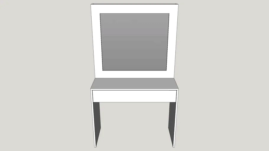 Penteadeira Camarim 3d model