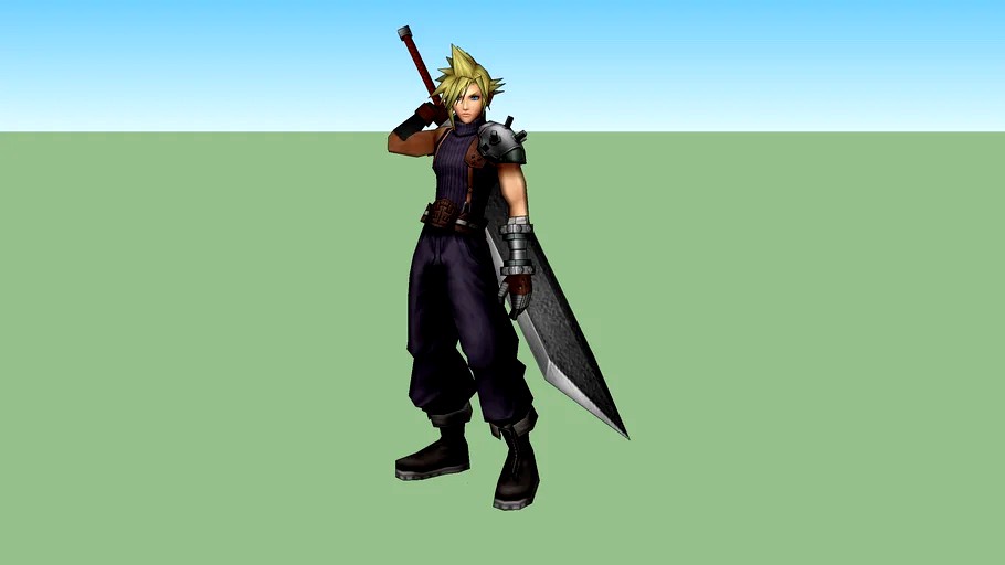 CLOUD STRIFE 3d model