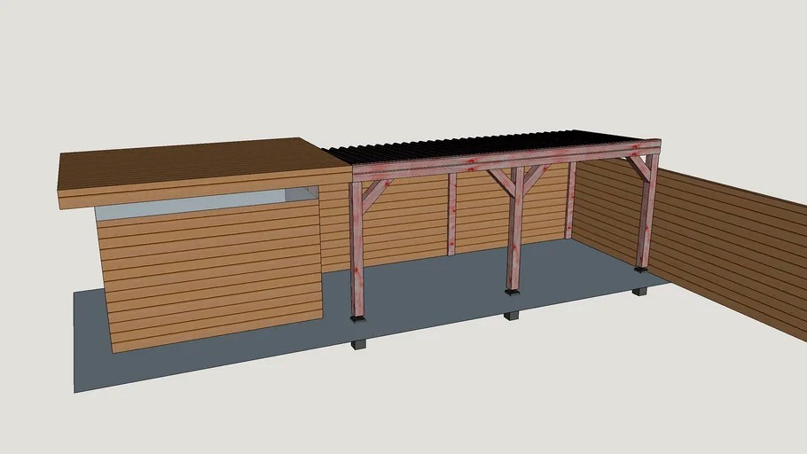 Afdak Ureterp 3d model