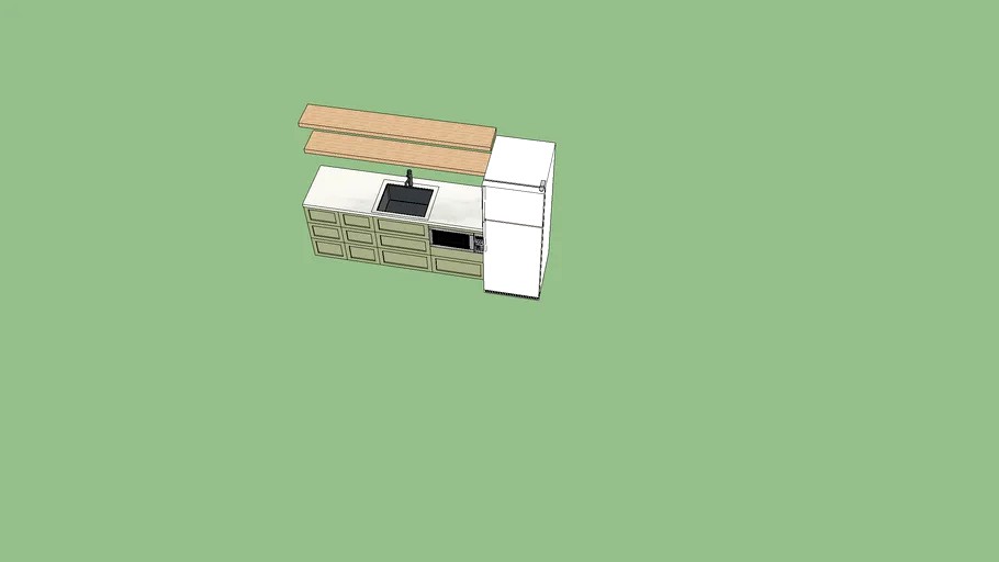 Kitchenette 3d model