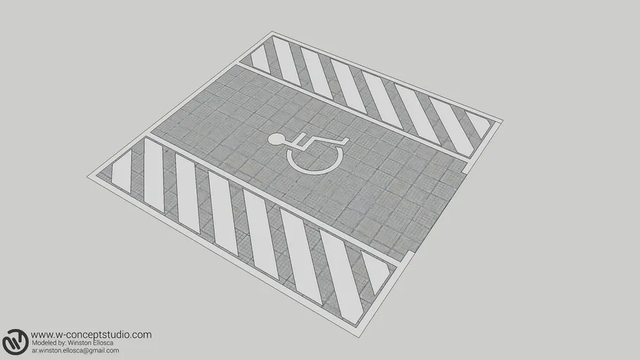 WSE-PWD Parking 3d model