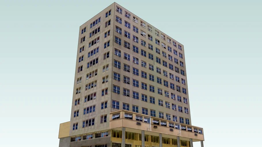 Edificio Getúlio Vargas 3d model