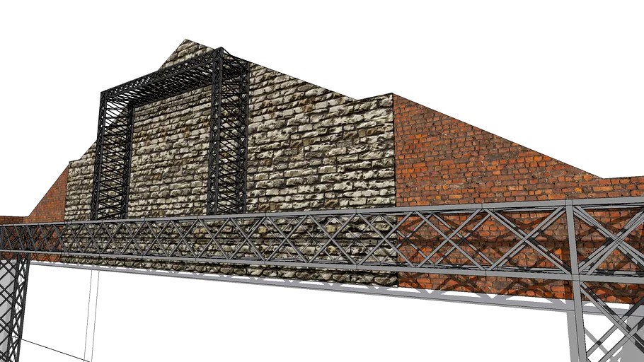 Colston Hall theatre 3d model