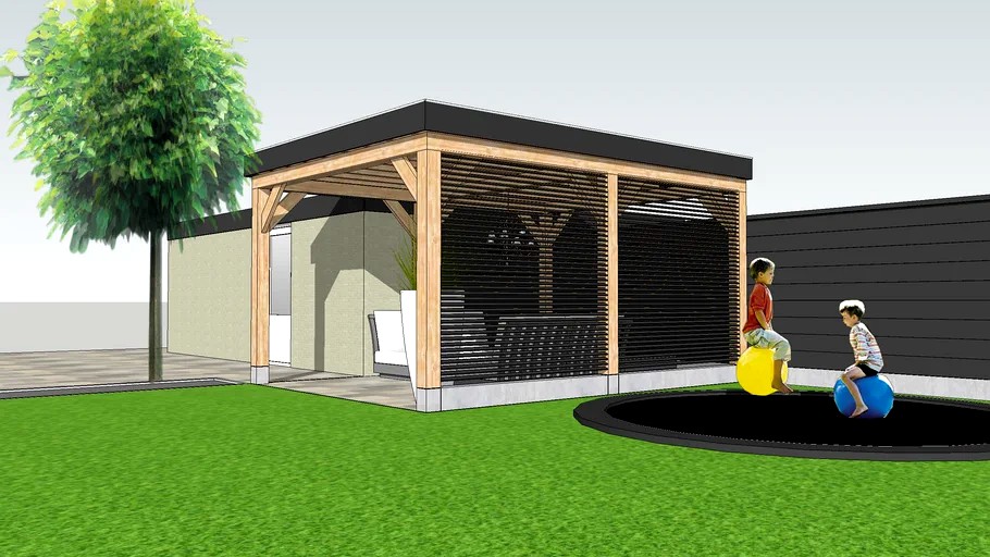 Overkapping PBLN 3d model