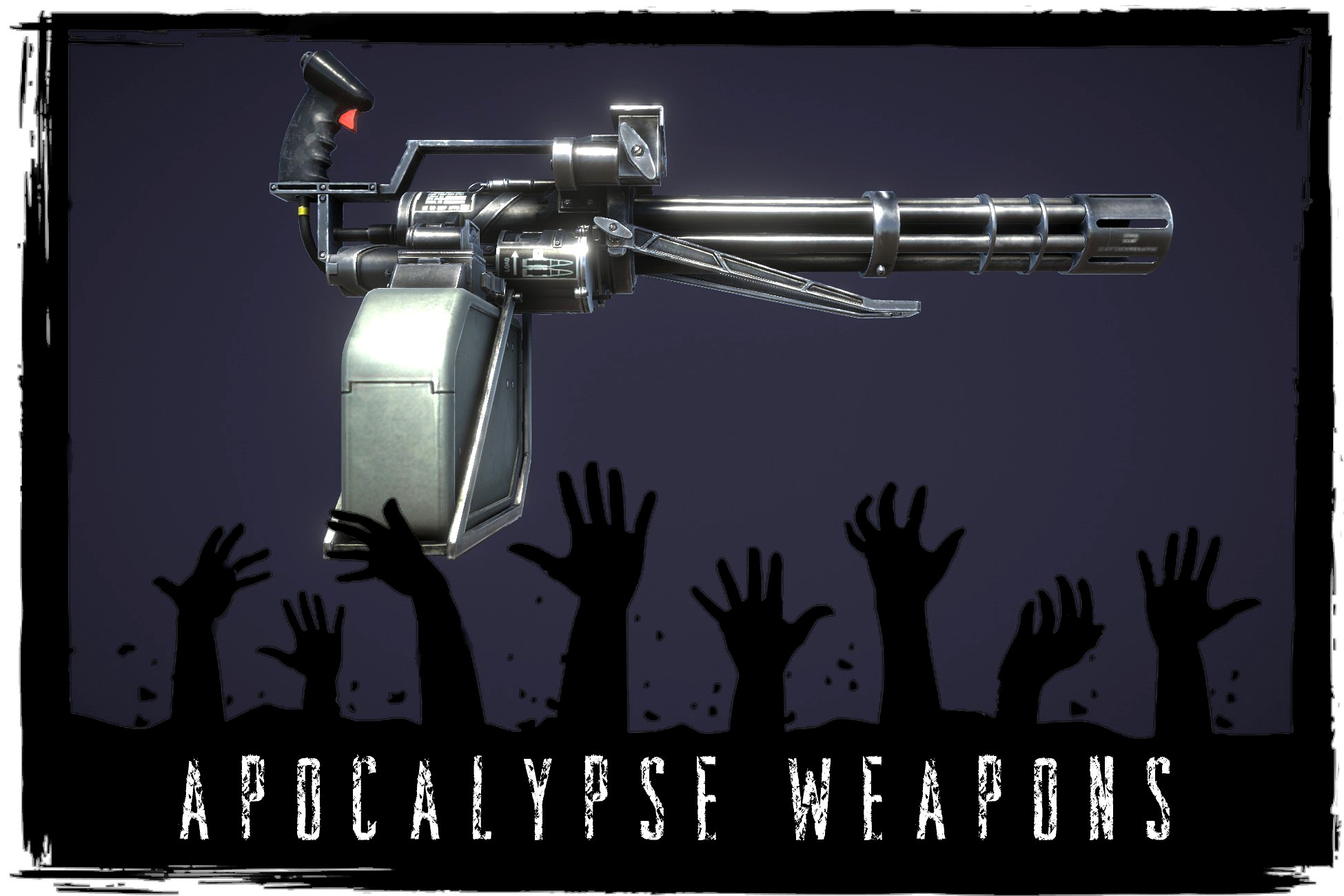 Minigun (Apocalypse Weapons) 3d model