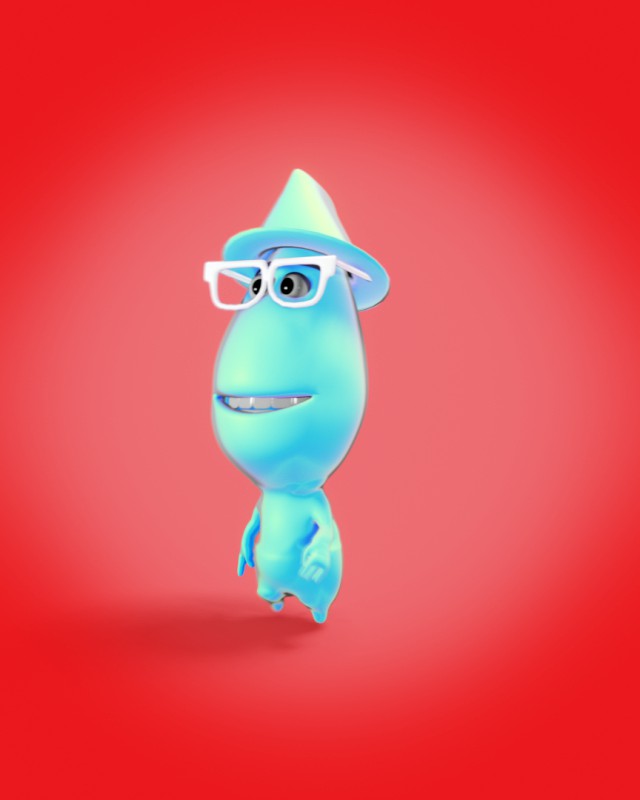 Joe Gardner Pixar Soul Character 3d model