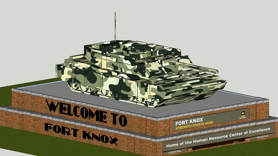 WELCOME TO FORT KNOX 3d model