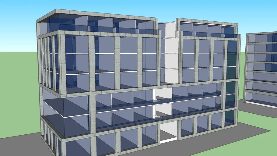 basic massing studio 3d model