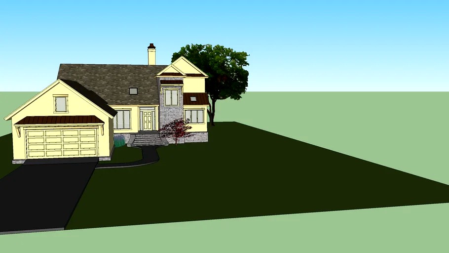 hillard exterior model 3d